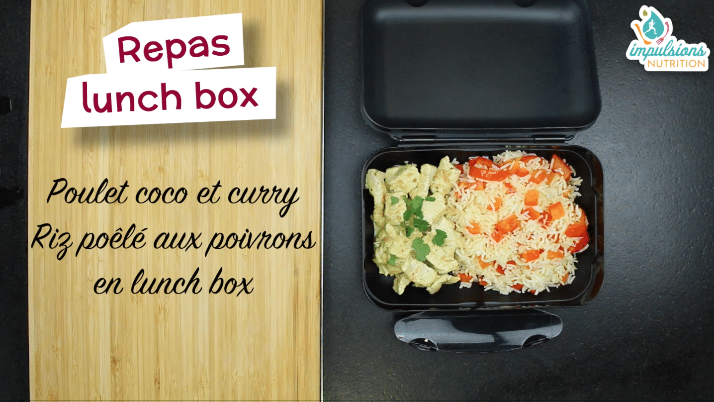 Une recette de Lunch Box : un repas équilibré à emporter au travail ...